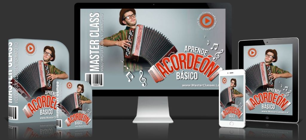 APRENDE ACORDEÓN BÁSICO – Vídeo Cursos e-learning®
